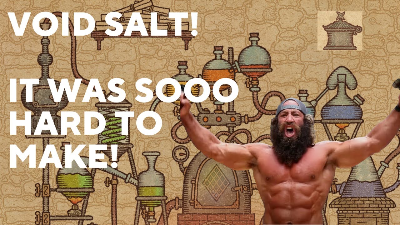 We make the huge potion VOID SALT! It was epic, but we made it. SO MANY ...