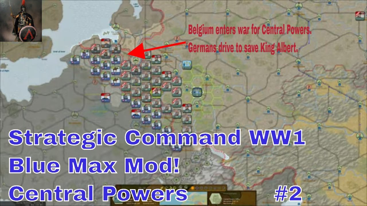 Strategic Command WW1 - Blue Max Mod - Campaign #2 - YouTube