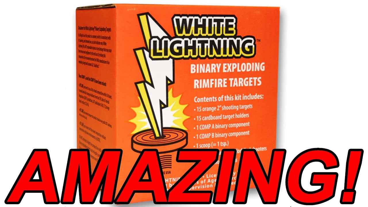 TANNERITE 22LR White Lightening Demonstration review! Amazing! - YouTube