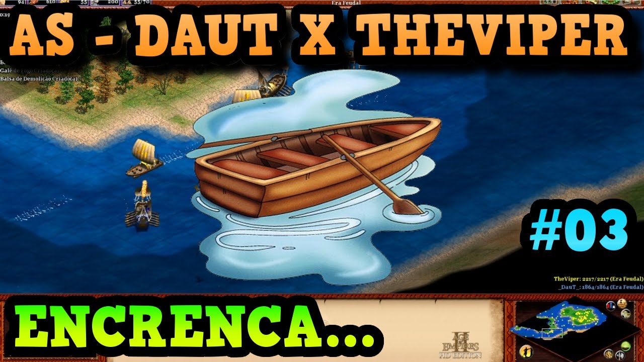 Age of Empires 2 HD All Stars Daut X TheViper Game 03 AoE2HD Gameplay ...