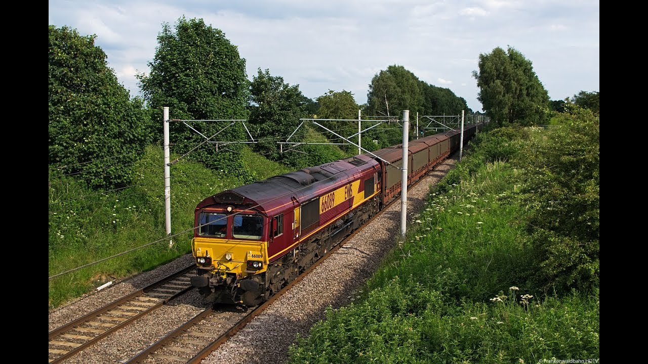West Coast Mainline / WCML - Zugverkehr zwischen Acton Bridge und ...