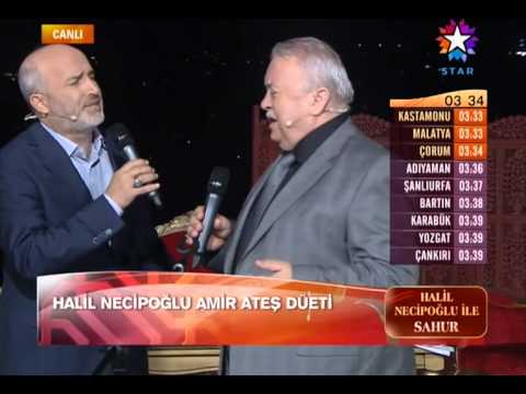 Halil Necipoğlu ve Amir Ateş - İçimde Bir Dertli Bülbül Öter Yûnûs Yûnûs (Hicaz İlahi)