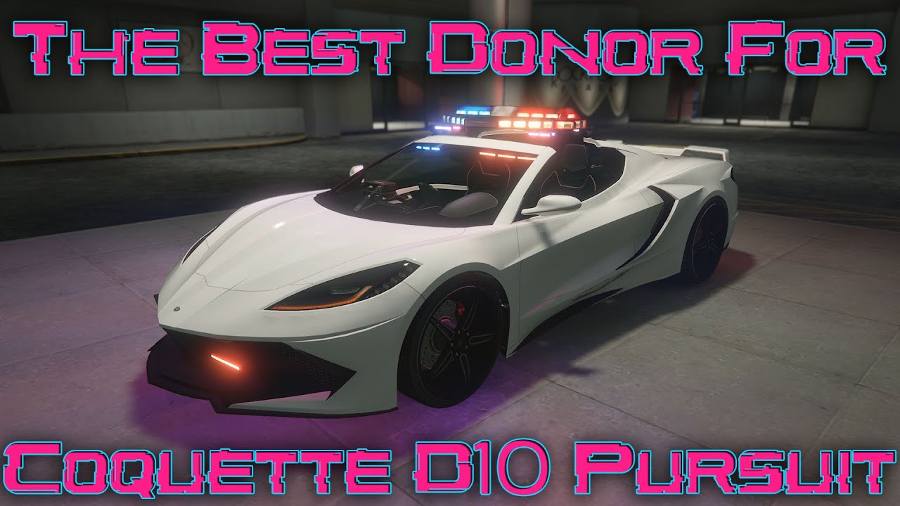 GTA 5 - Livestream - The Coquette D10 Pursuit - The Best Car To Merge ...