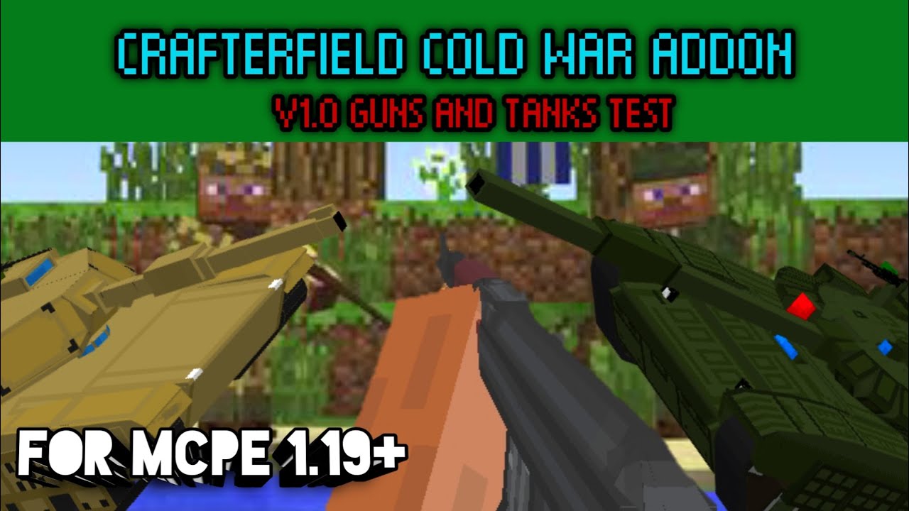 Crafterfield Cold War Addon V1.0 Test BETA for Minecraft PE 1.19 ...
