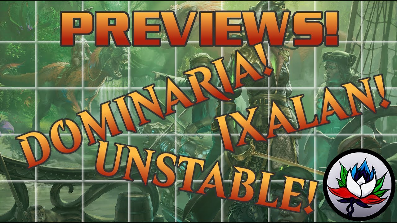 BIGGEST MTG NEWS EVER: Pirates & Dinosaurs on Ixalan, Merfolk vs ...