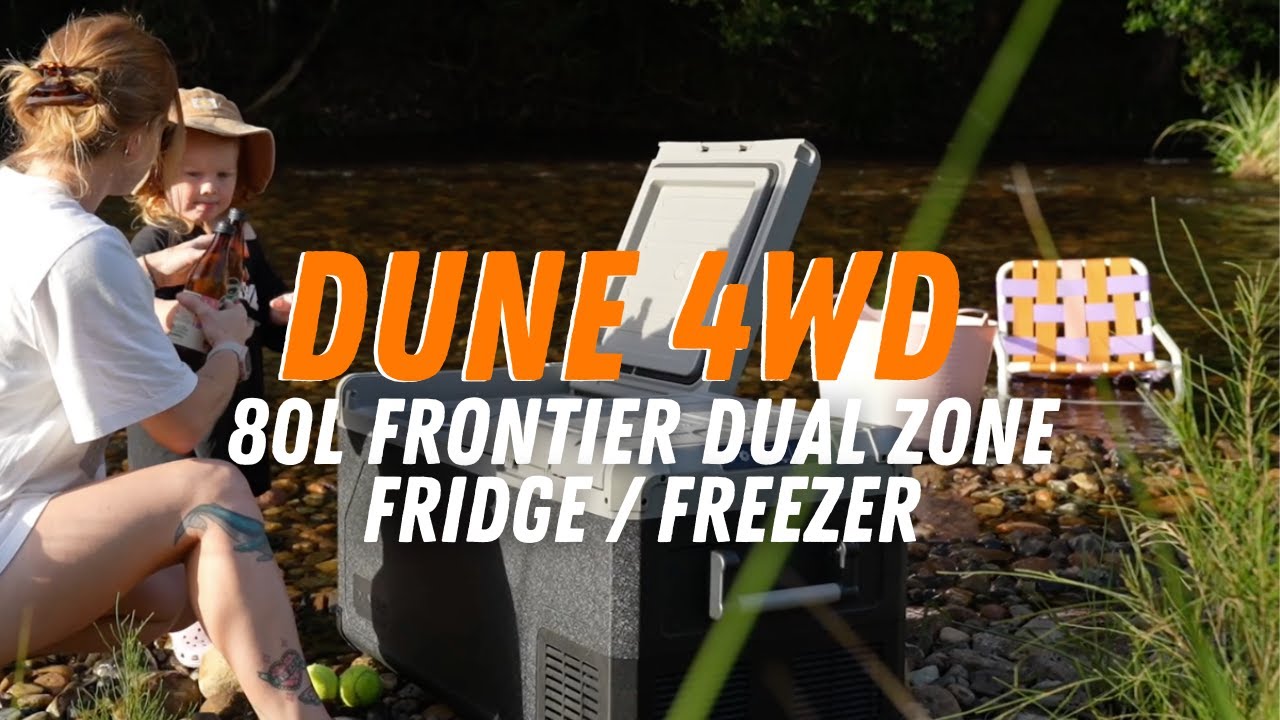 Dune 4WD 80L Frontier Dual Zone Fridge / Freezer | Camping | Anaconda ...