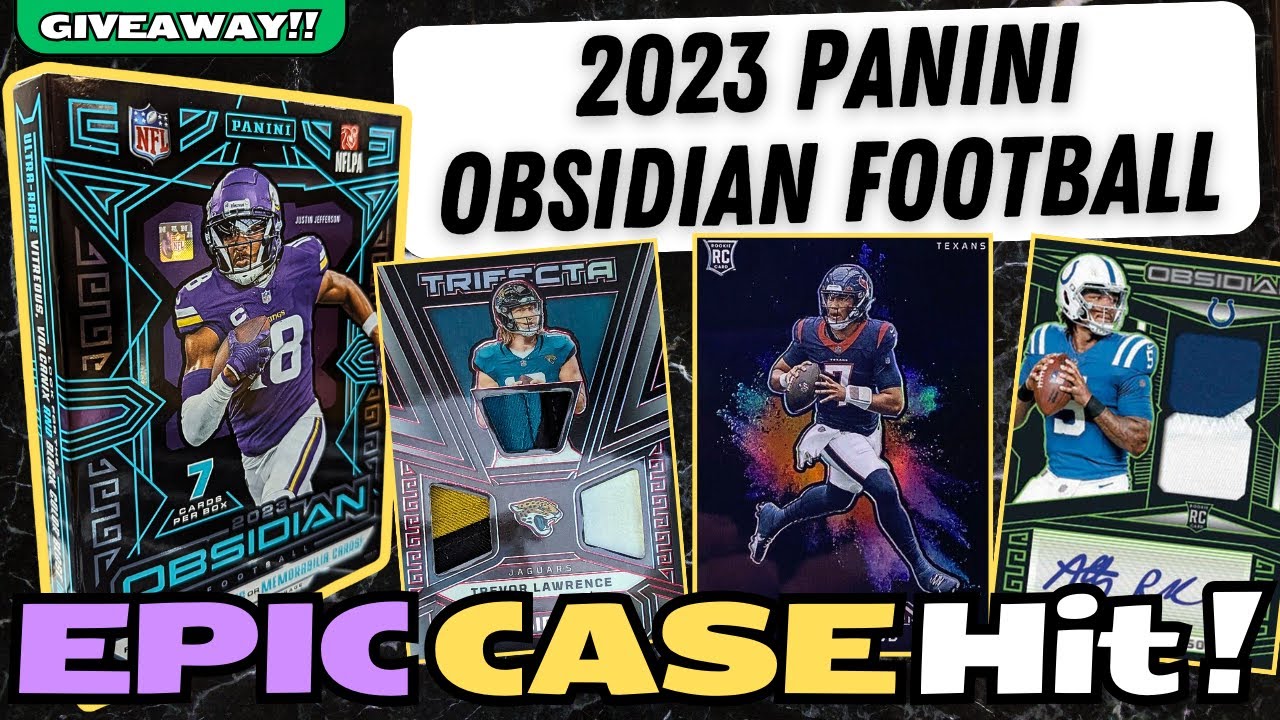Unbelievable 2 Case Hit Hobby Box Review - 2023 Panini Obsidian ...