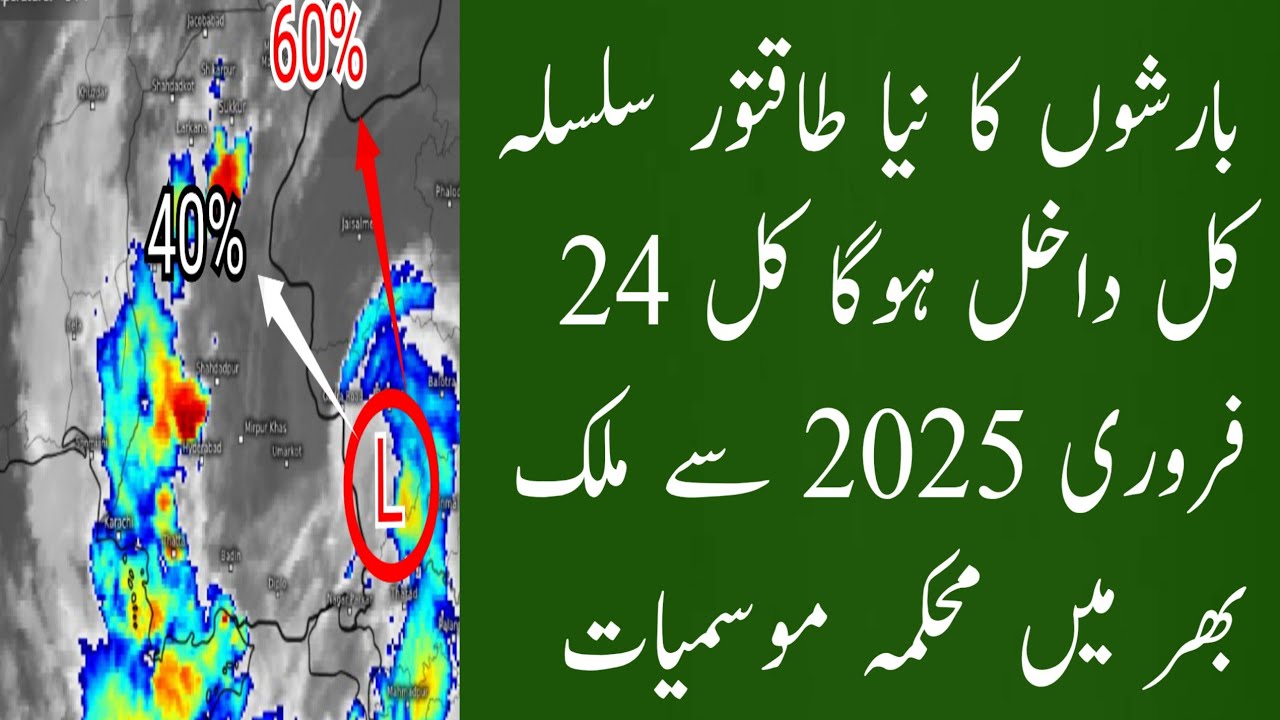 Weather Update | New Strong Stormy Rainy Spell Expected In Pakistan ...