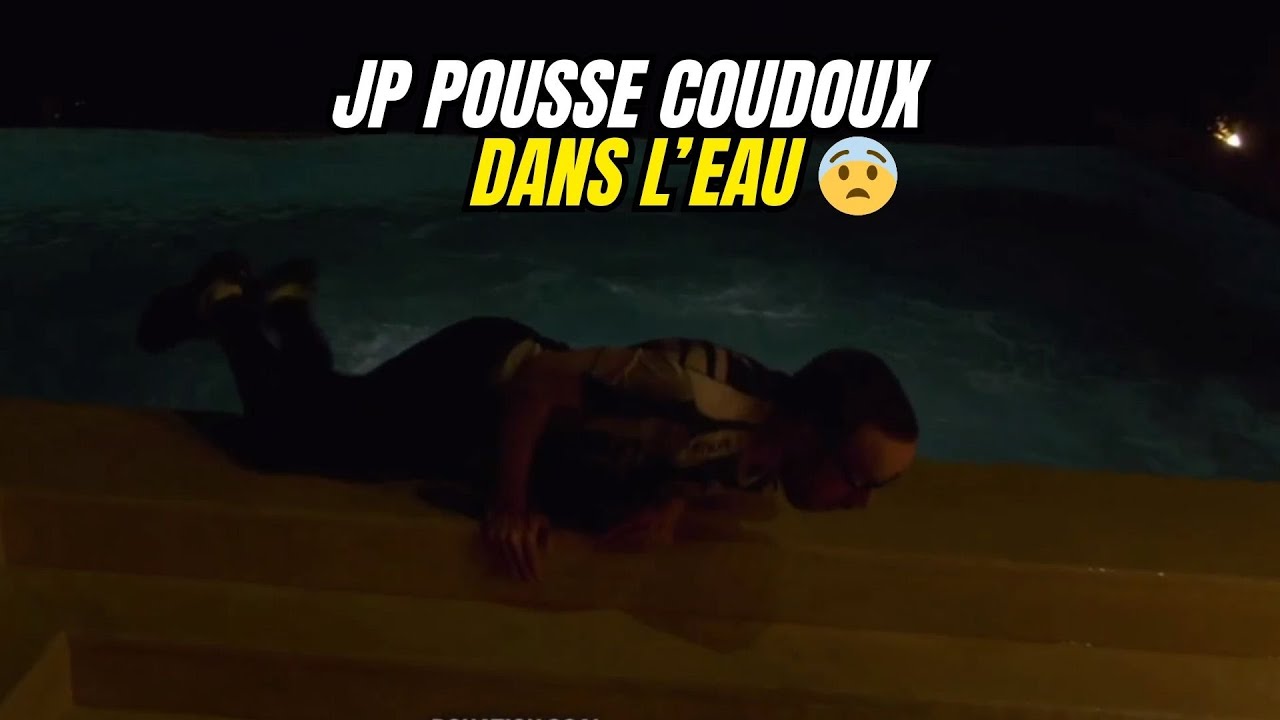 JP POUSSE COUDOUX DANS LA PISCINE 🤣 COUDOUX P*TE UN CABLE 🤣 ...