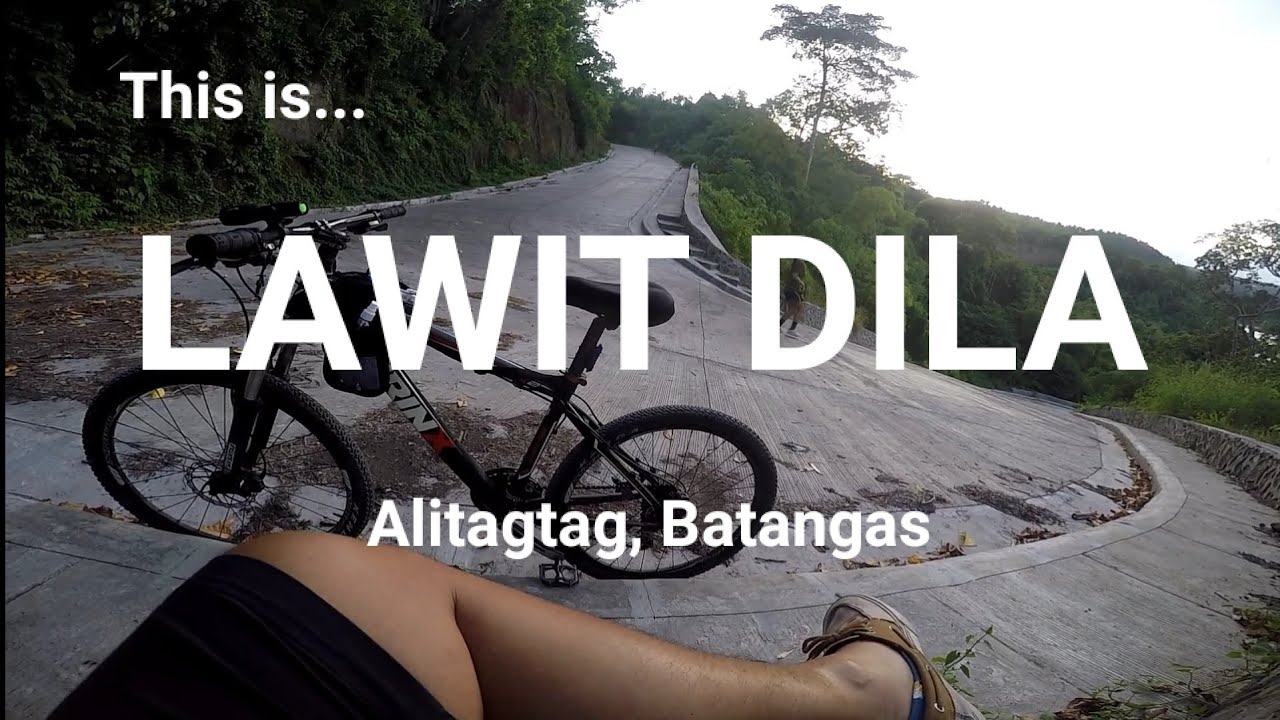 Bike POV Lawit Dila Alitagtag, Batangas - YouTube