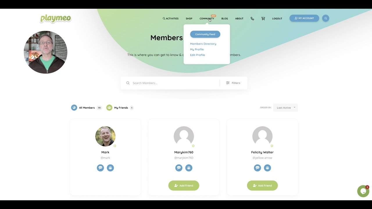 Quick Overview of Community Learning Space - YouTube