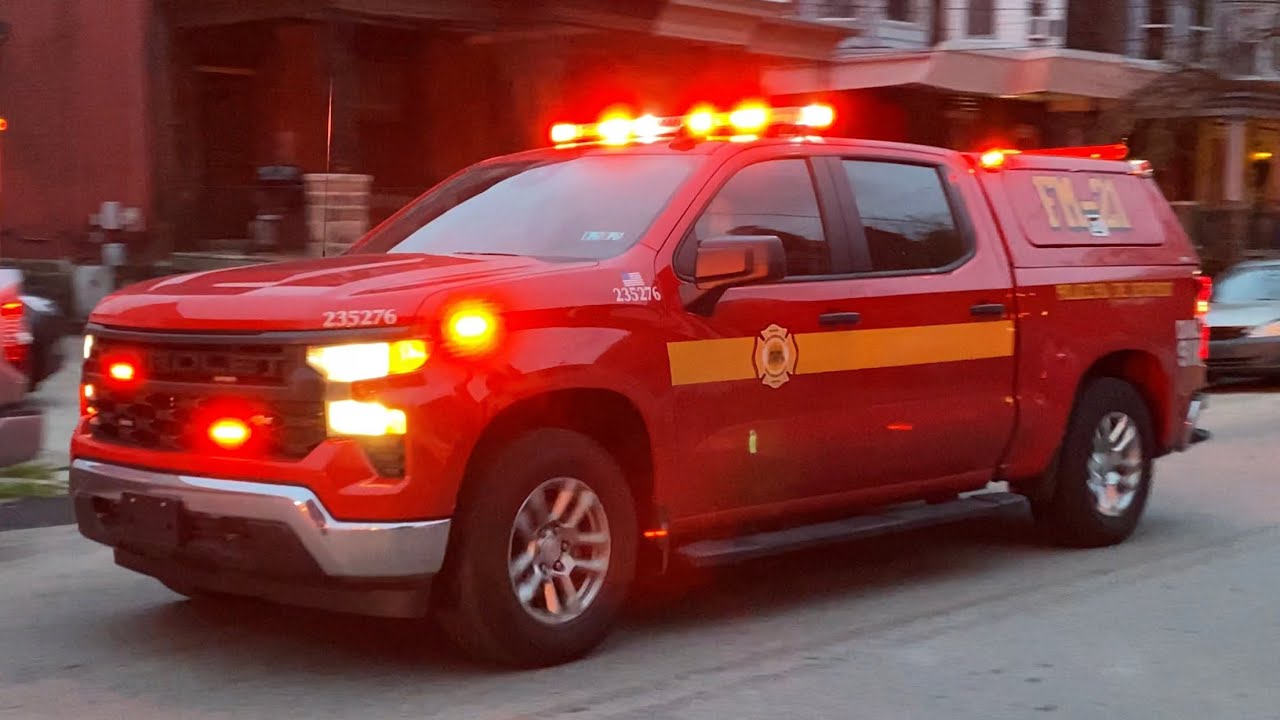 ⁴ᴷ *** FIRST VIDEO *** Philadelphia Fire Department ** Brand New ...