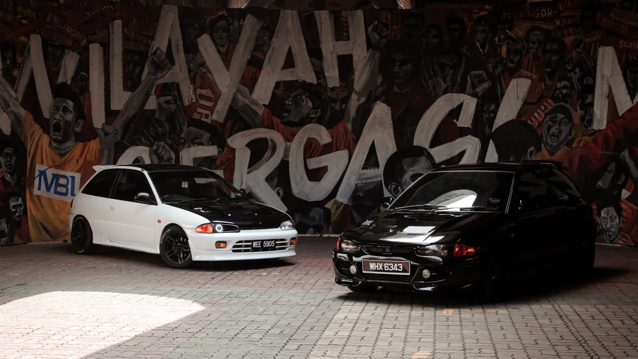 Satria cyborg & Satria GTI - YouTube