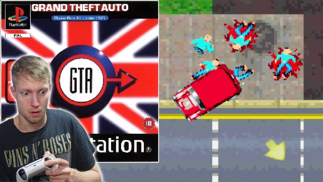 GTA 1 DLC | Grand Theft Auto: London 1969 🕹️ (PS1) 1999 - YouTube