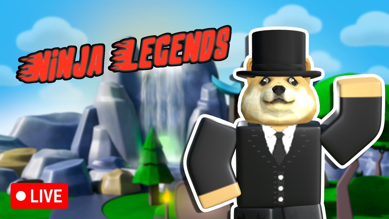 NINJA LEGENDS LIVE 🔴grinding COINS! - YouTube