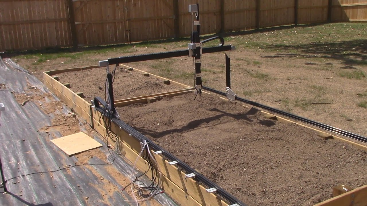 FarmBot progress on 4 21 17 - YouTube