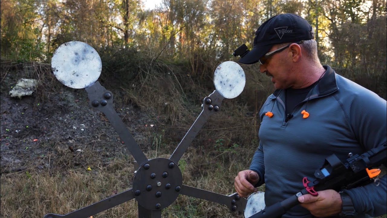 The Texas Star Steel Target System by Shoot Steel with Denny Chapman ...