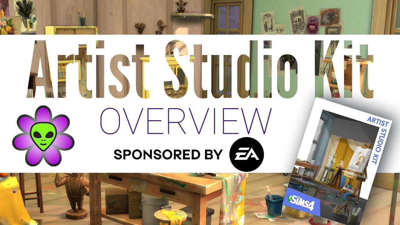 Artist Studio Kit {The Sims 4 Overview} #eapartner - YouTube