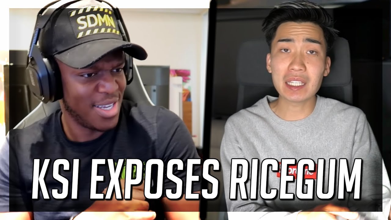 KSI Exposes Ricegum For Having a Ghostwriter - YouTube
