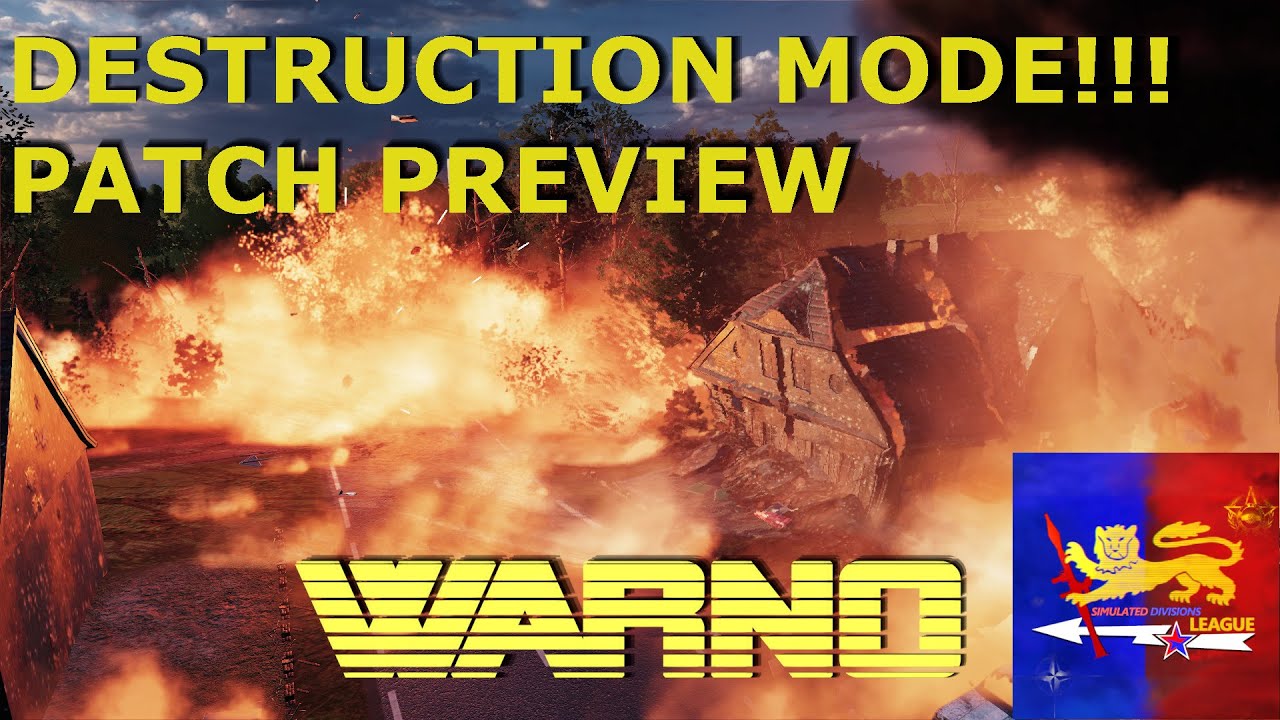 Destruction Mode is Coming! NEW PATCH Preview Gameplay WARNO - YouTube