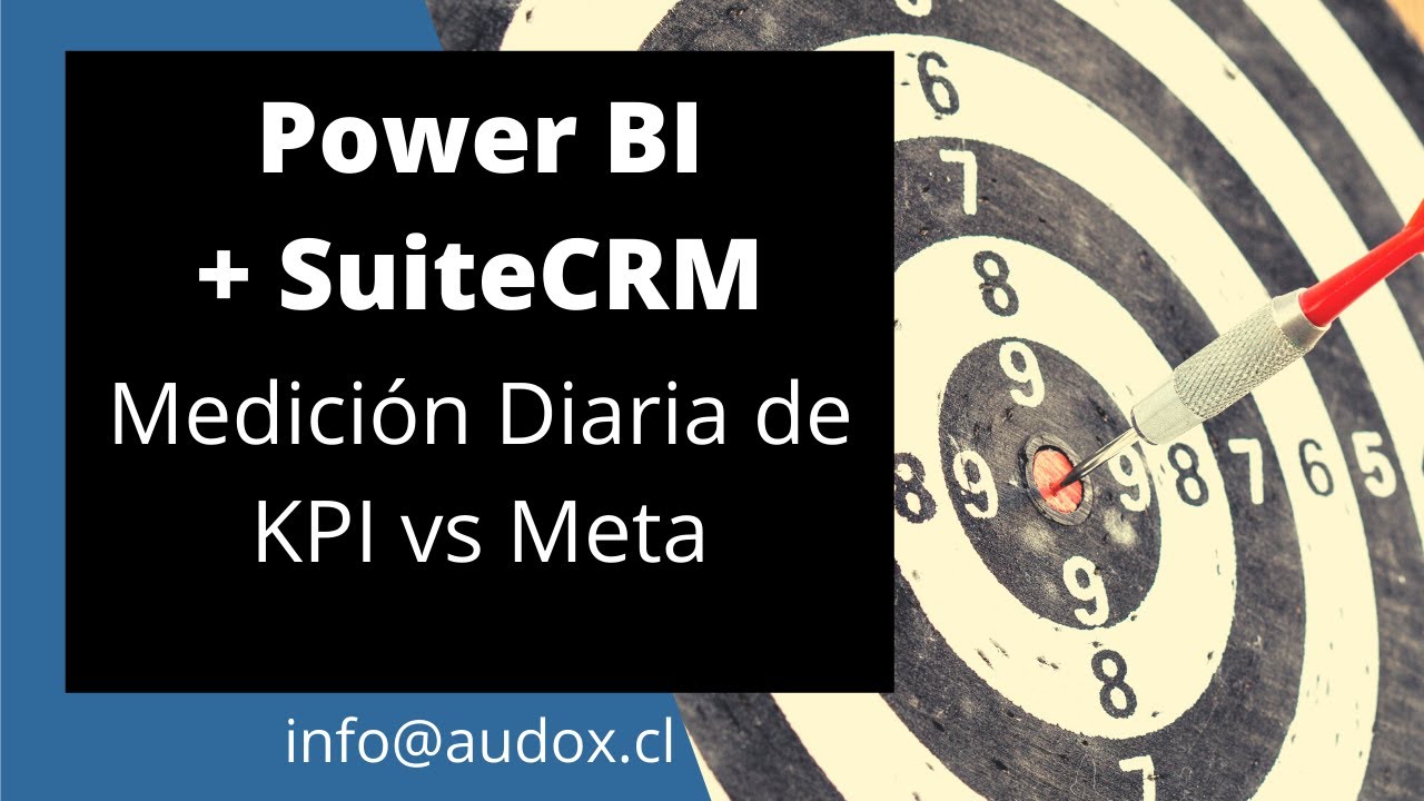 Medición Diaria de KPI vs Meta con Power BI y SuiteCRM - YouTube