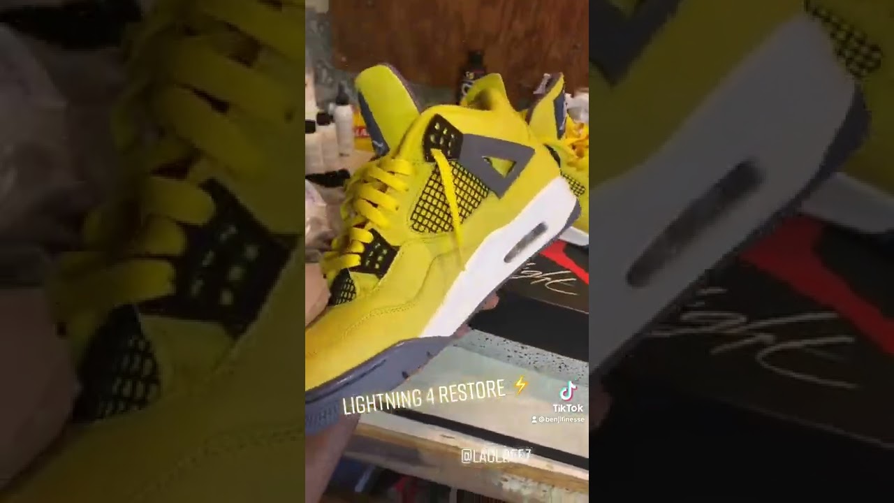 LIGHTNING YELLOW 4s - YouTube