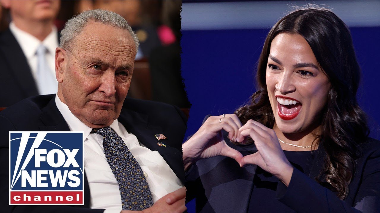 SCHUMER SWEATING?: AOC seen as true leader of Democratic Party in poll ...