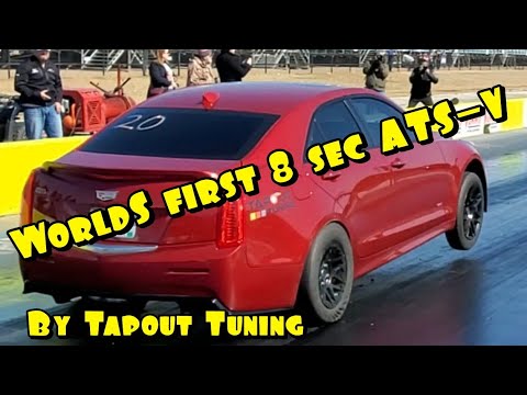 Worlds first 8 sec ATS-V by @tapouttuning8902@compturbotechnology - YouTube