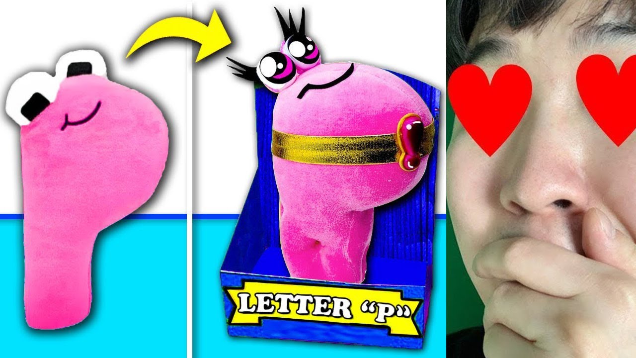 ㅋㅋㅋㅋㅋㅋ정말 귀여운 알파벳 P 인형을 봤습니다 가지고싶다 Youtube