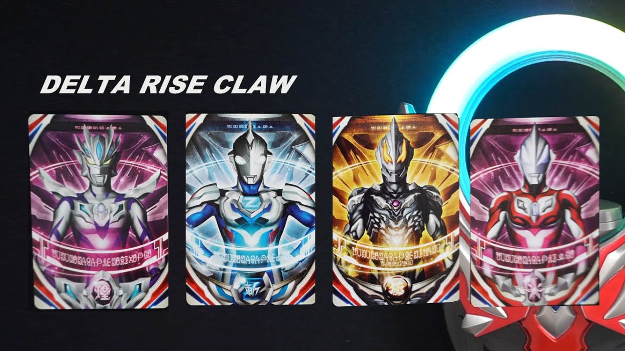 DELTA RISE CLAW! (Zero Beyond + Geed + Belial Atrocious + Z) ULtra REplica Orb Ring |Ultraman ...