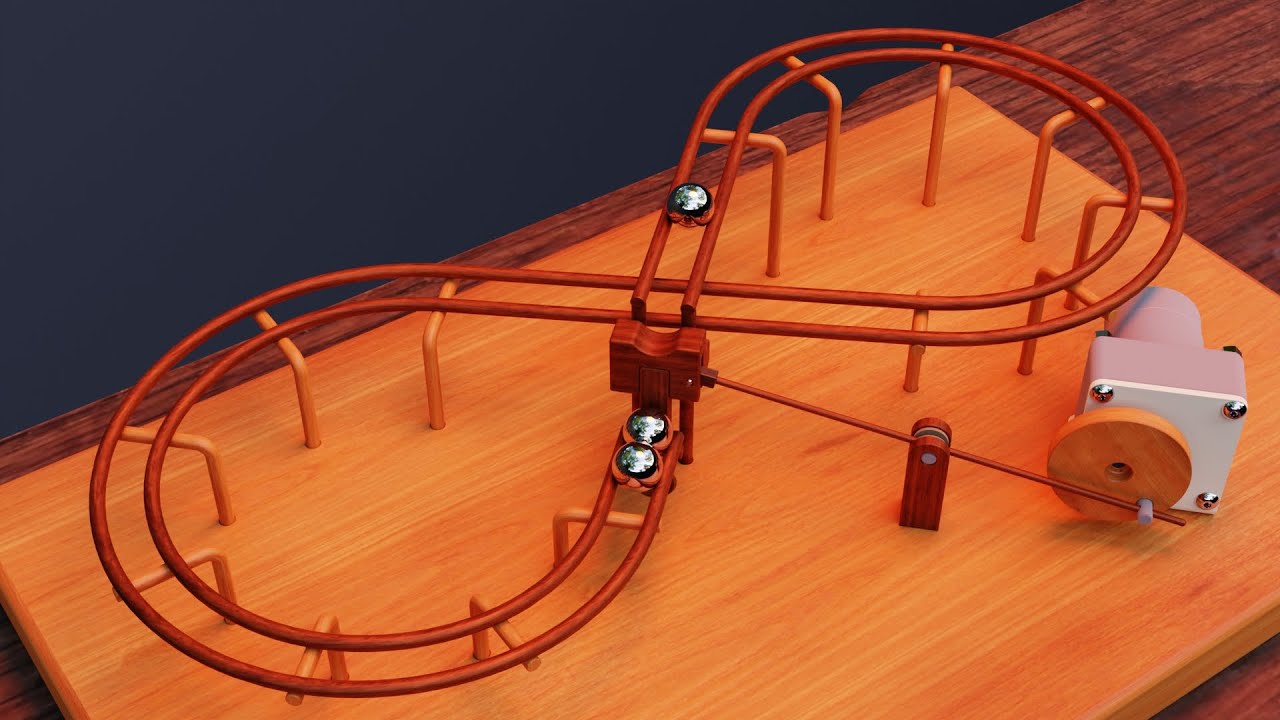 Wooden Marble Track | Wood Carving | Wood Art | Wood Work | Creative ...