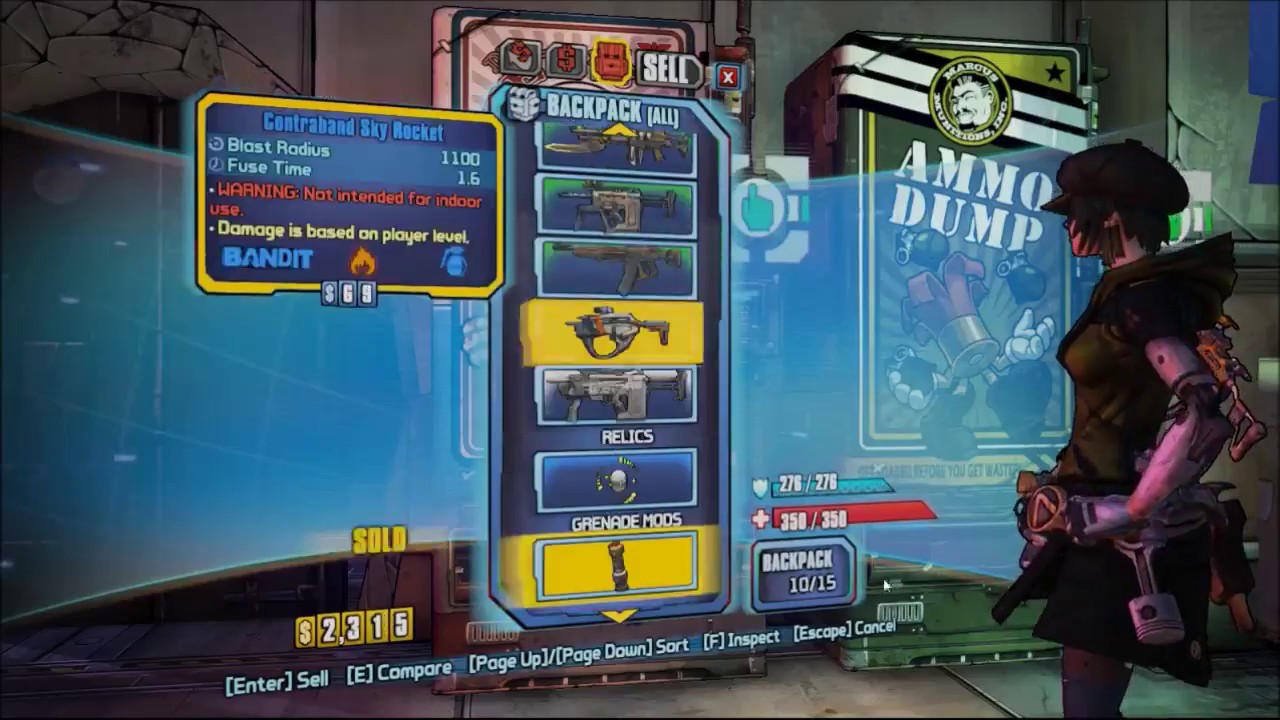 Lets Play Borderlands 2 Episode 10 - Ellie and Rescuing - YouTube
