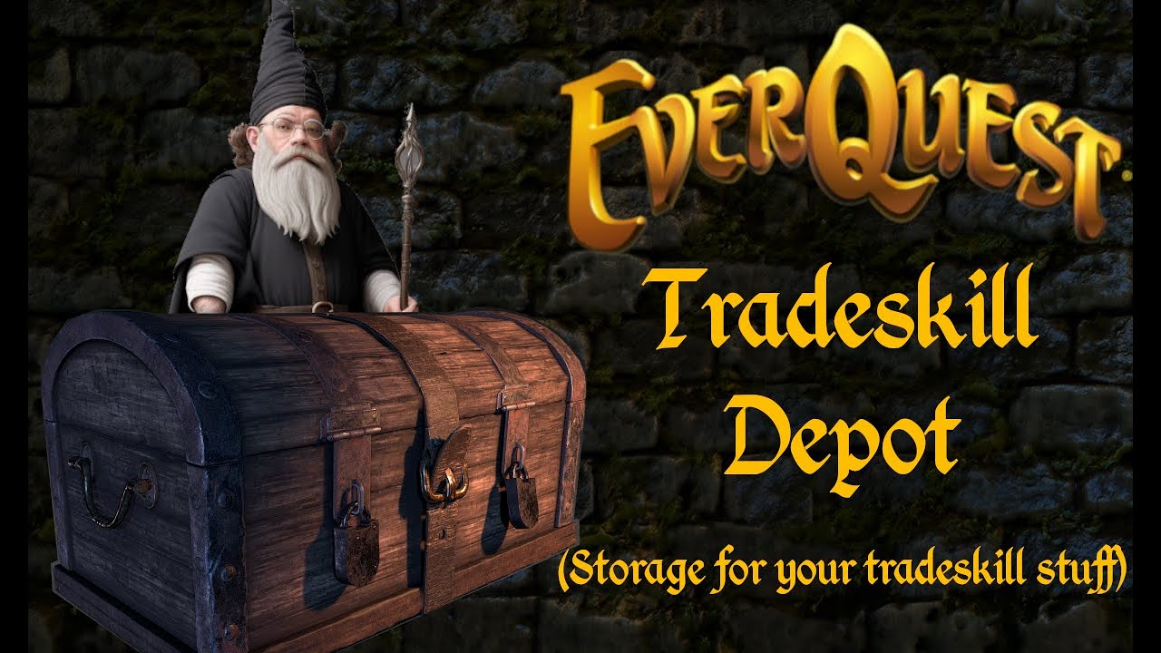 Everquest - Tradeskill Depot (Storage for your tradeskill stuff) - YouTube