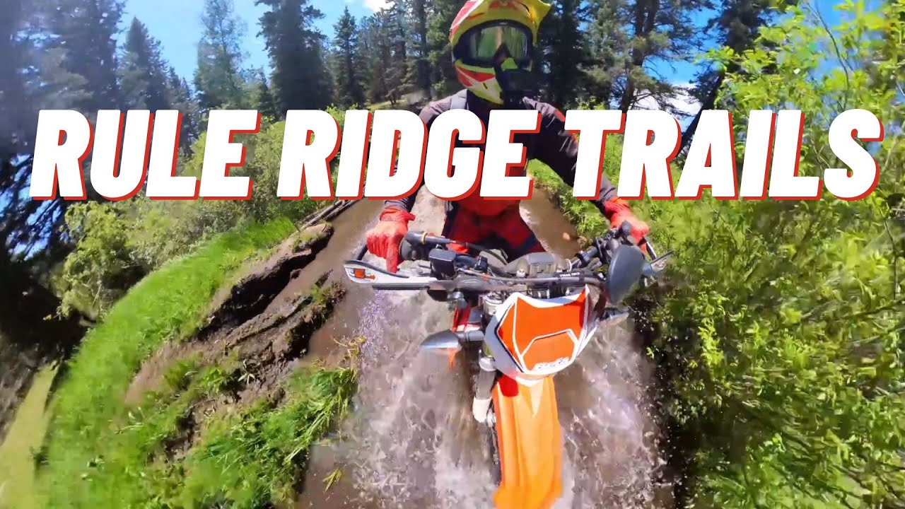 Riding Rule Ridge, Colorado - YouTube