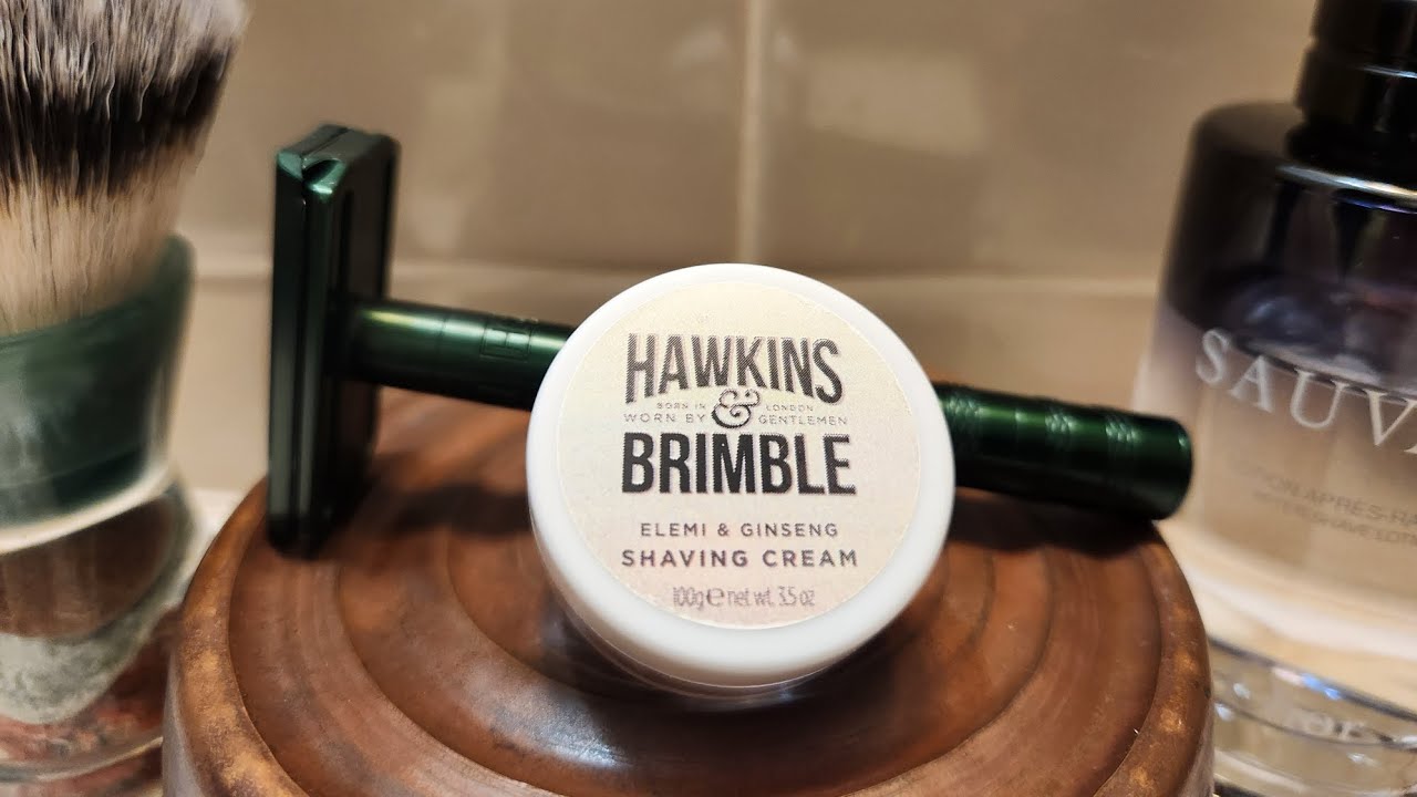 Hawkins & Brimble Elemi & Ginseng Shaving Cream ~ Dr. Squatch x Henson ...