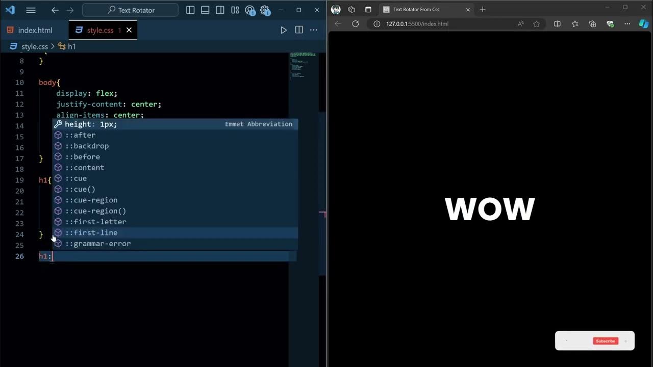 Creating A Simple Text Rotator Animation With Css Youtube