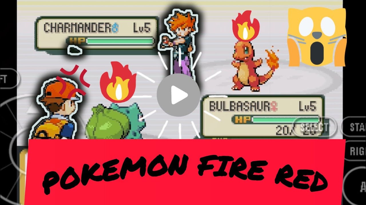 POKEMON FIRE RED : the adventure begins (part 1) - YouTube