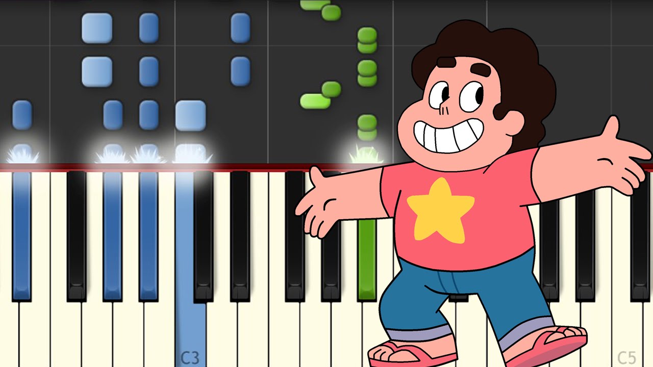 Steven Universe / Intro / Piano Tutorial - YouTube