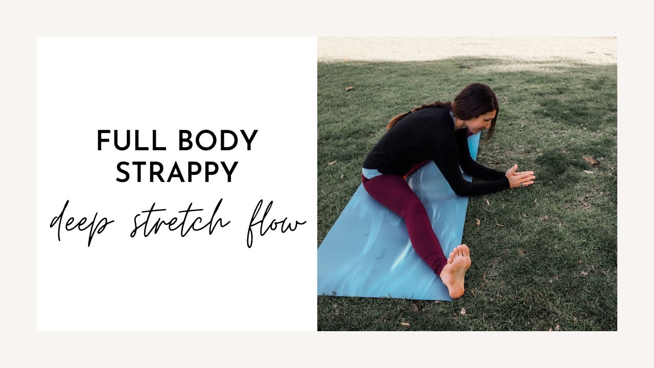 Full Body Strap-ful Deep Stretch - YouTube