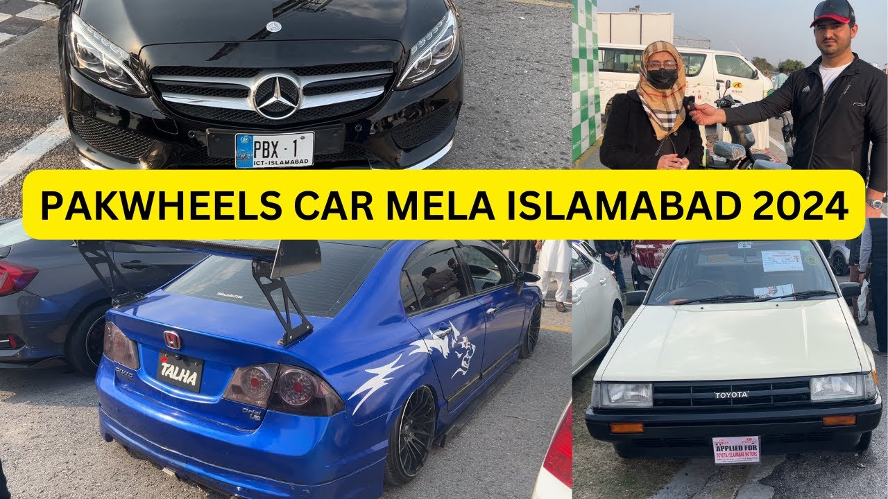 PAKWHEELS CAR MELA 2024 ISLAMABAD| PBX-1 | SIDHU MOOSEWALA FAN IN ...
