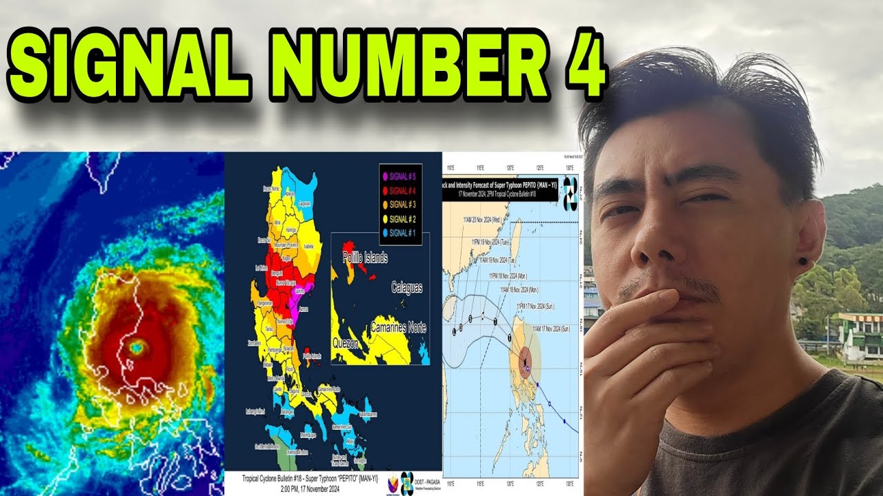 SIGNAL NUMBER 4 | Dahil Kay SuperTyphoon Pepito or Man-Yi | Dadaanan ...