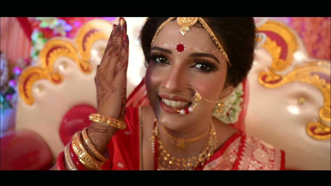 Best Bengali Wedding Video | ANITA & SOUVIK | Full Cinematic Wedding Video | kalimata ...