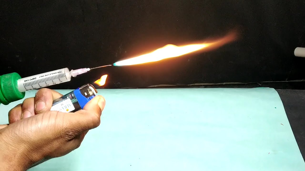 GAS TORCH DIY || jet flame HOW TO MAKE GAS TORCH गैस टोर्च तेज आग कैसे ...