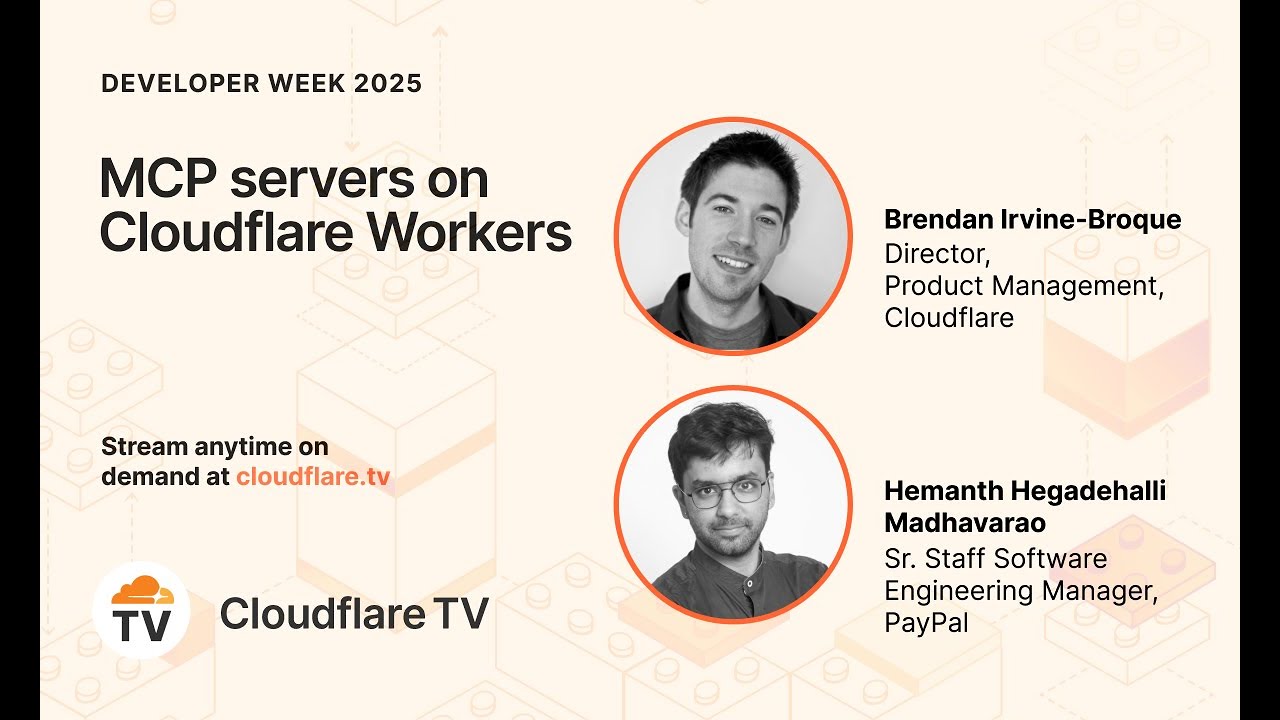 MCP servers on Cloudflare Workers - YouTube