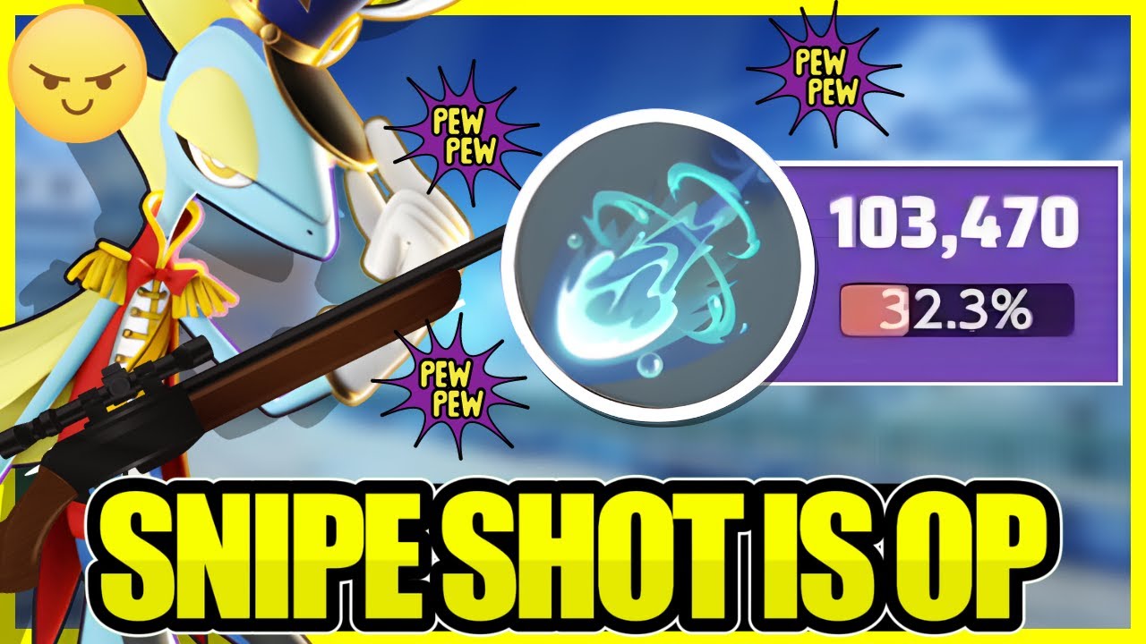 I can't believe how INSANELY OP Intelion SNIPE SHOT IS !!! | Pokemon ...