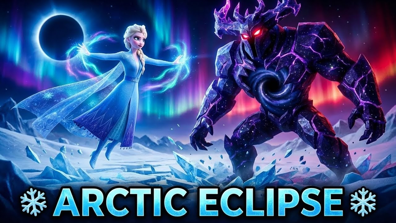 Elsa’s Ultimate Power Awakens ⚡ Arctic Eclipse (Part 6) - YouTube