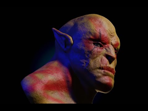 Speed Sculpting Orc para o #Orctober