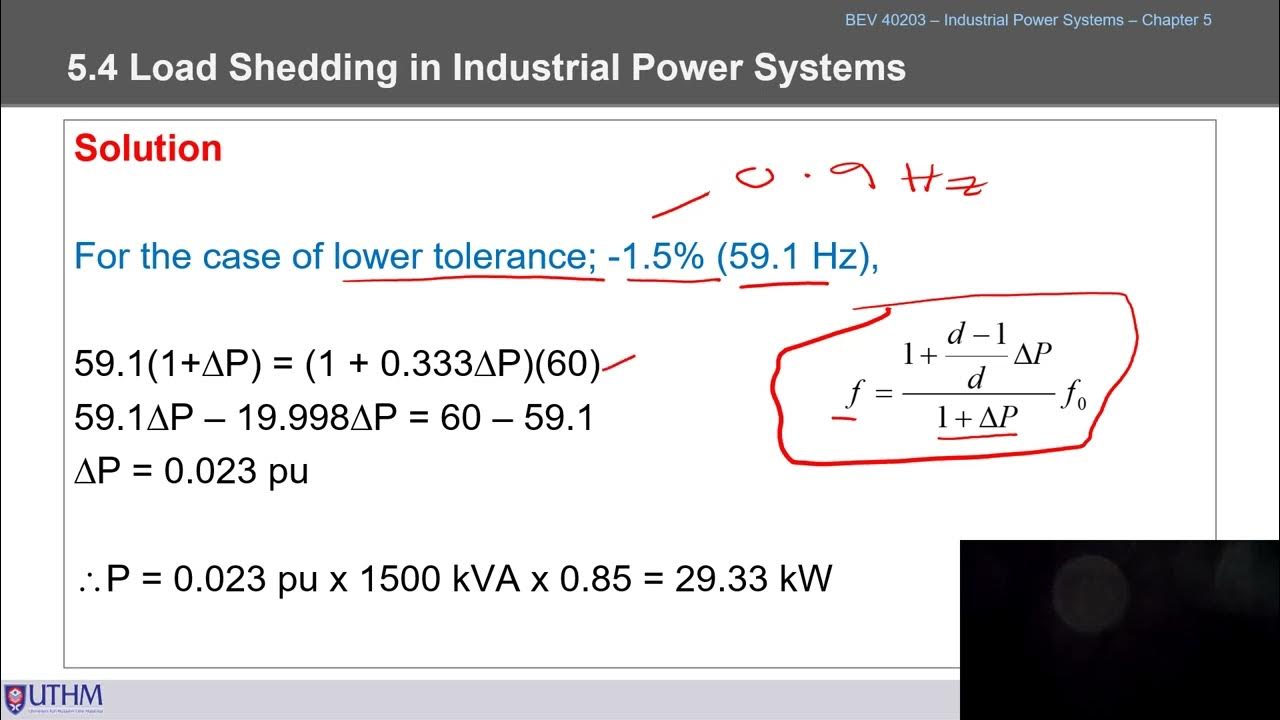 IPS Chapter 5: Sub Topic 5.4 Load Shedding Calculation - YouTube