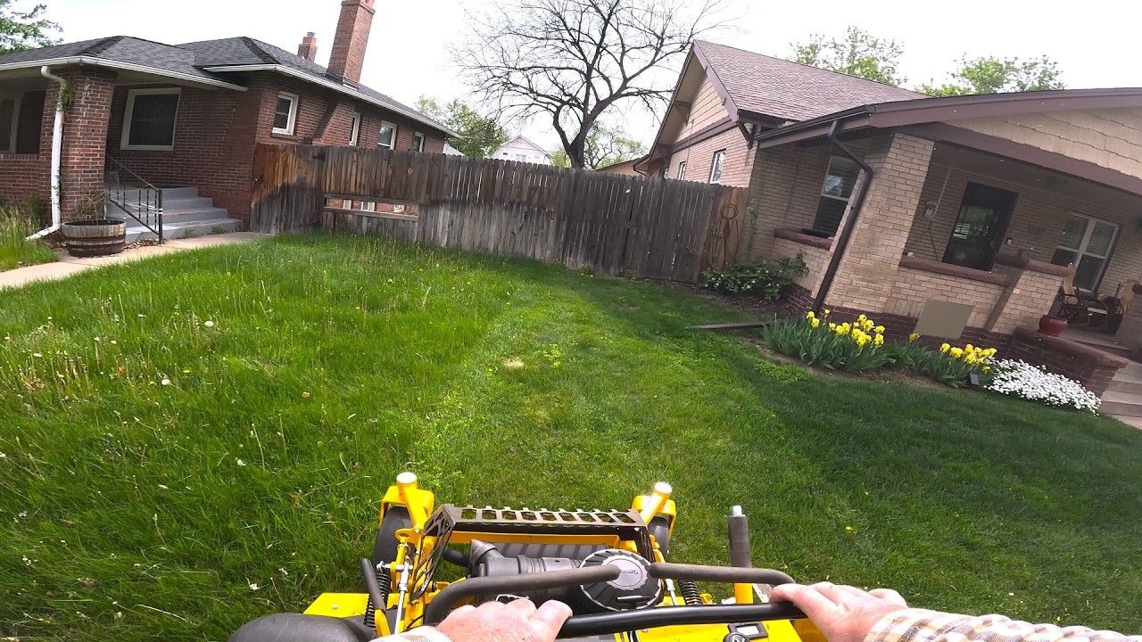 Mowing 13 HDR - YouTube