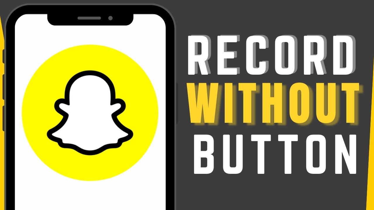 How to Record Video in Snapchat Without Holding Record Button - YouTube